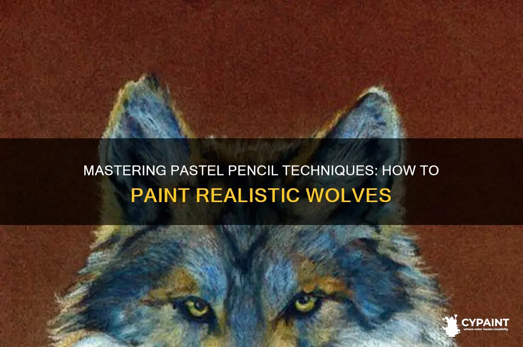 Mastering Pastel Pencil Techniques: How To Paint Realistic Wolves | CyPaint