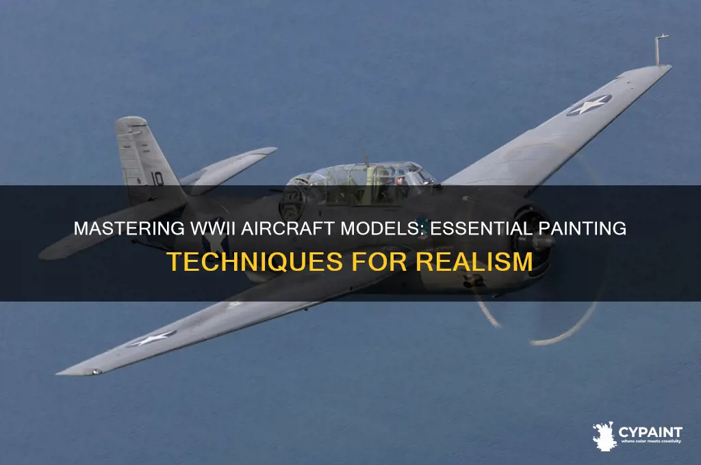 Mastering Wwii Aircraft Models: Essential Painting Techniques For ...