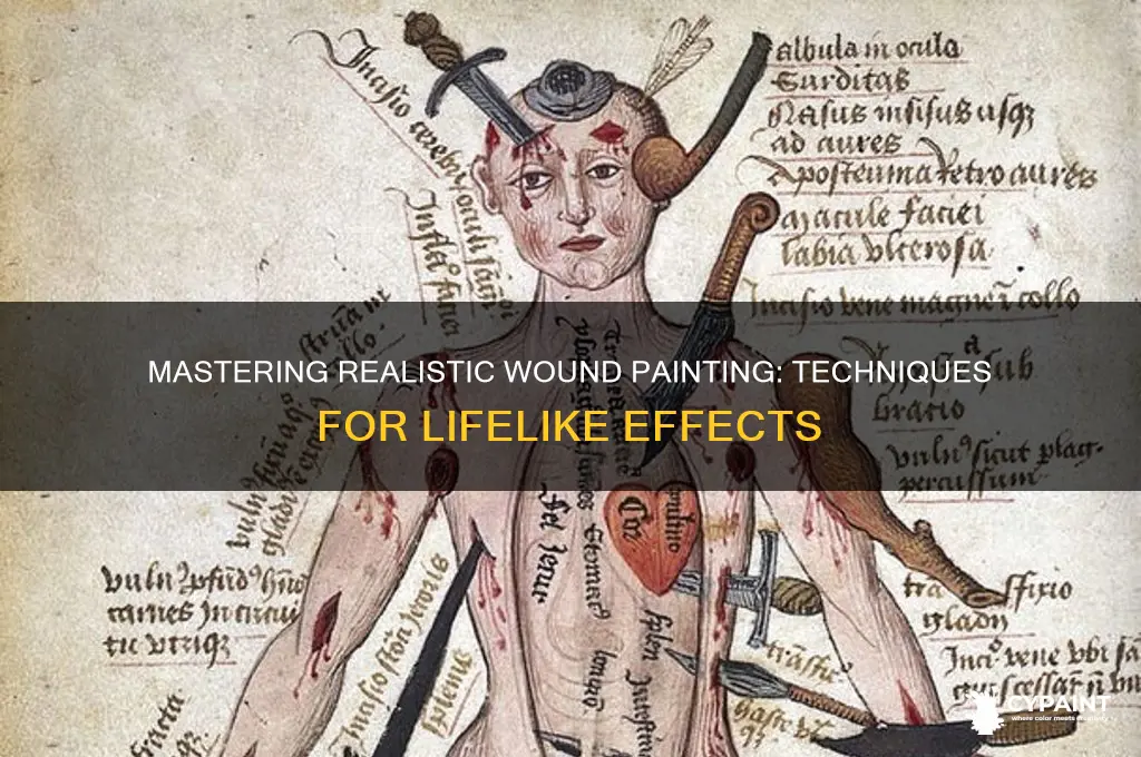 Mastering Realistic Wound Painting: Techniques For Lifelike Effects ...