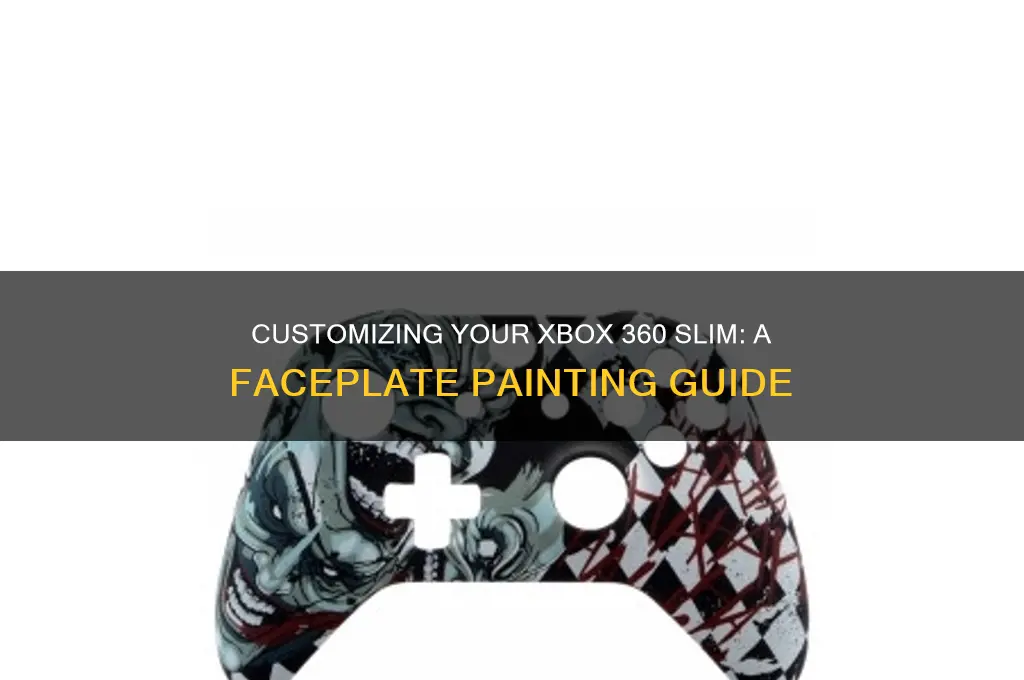 Customizing Your Xbox 360 Slim: A Faceplate Painting Guide | CyPaint