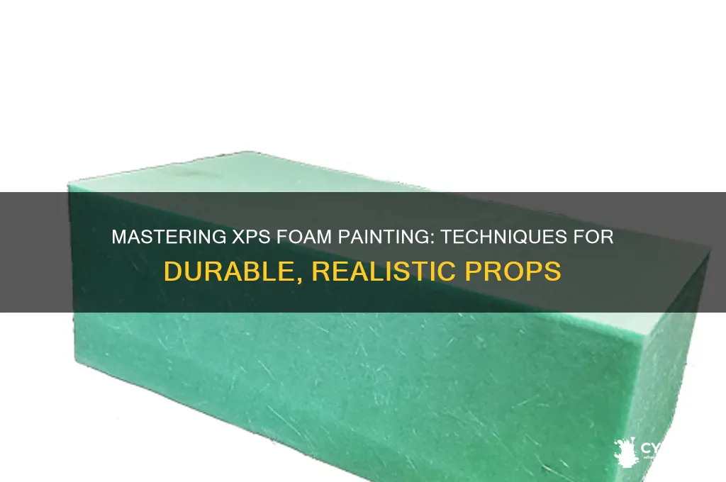 Mastering Xps Foam Painting: Techniques For Durable, Realistic Props ...