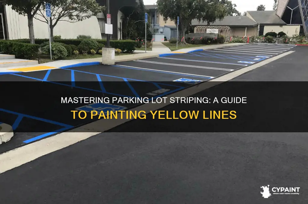 Mastering Parking Lot Striping: A Guide To Painting Yellow Lines | CyPaint