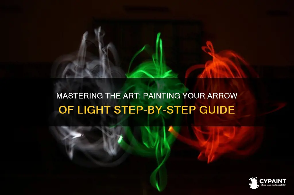 Mastering The Art: Painting Your Arrow Of Light Step-By-Step Guide ...