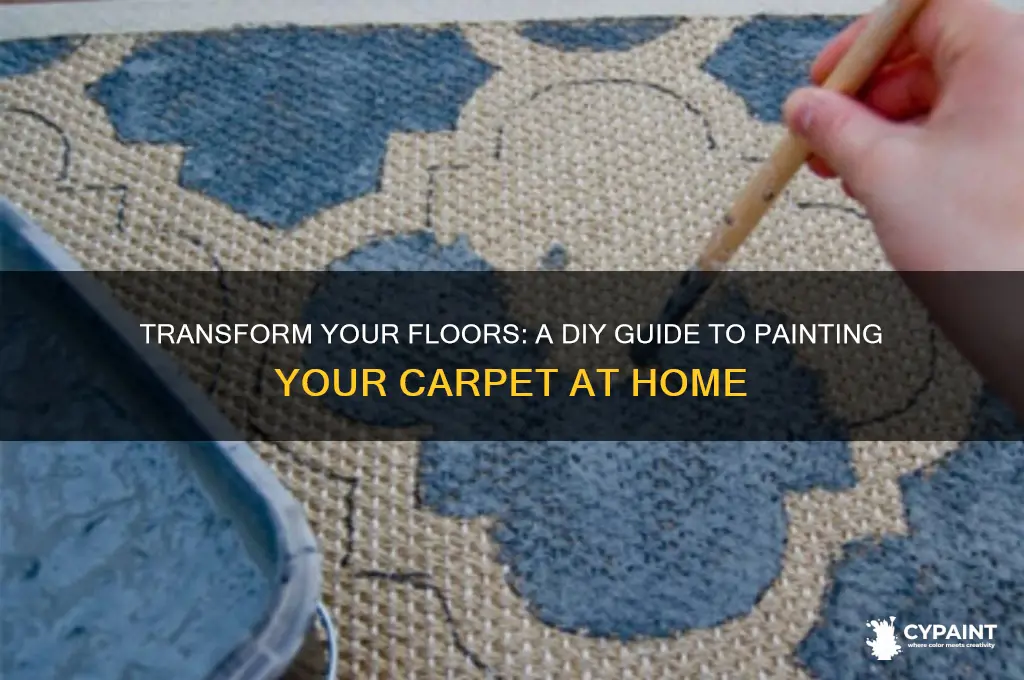 Transform Your Floors: A Diy Guide To Painting Your Carpet At Home ...
