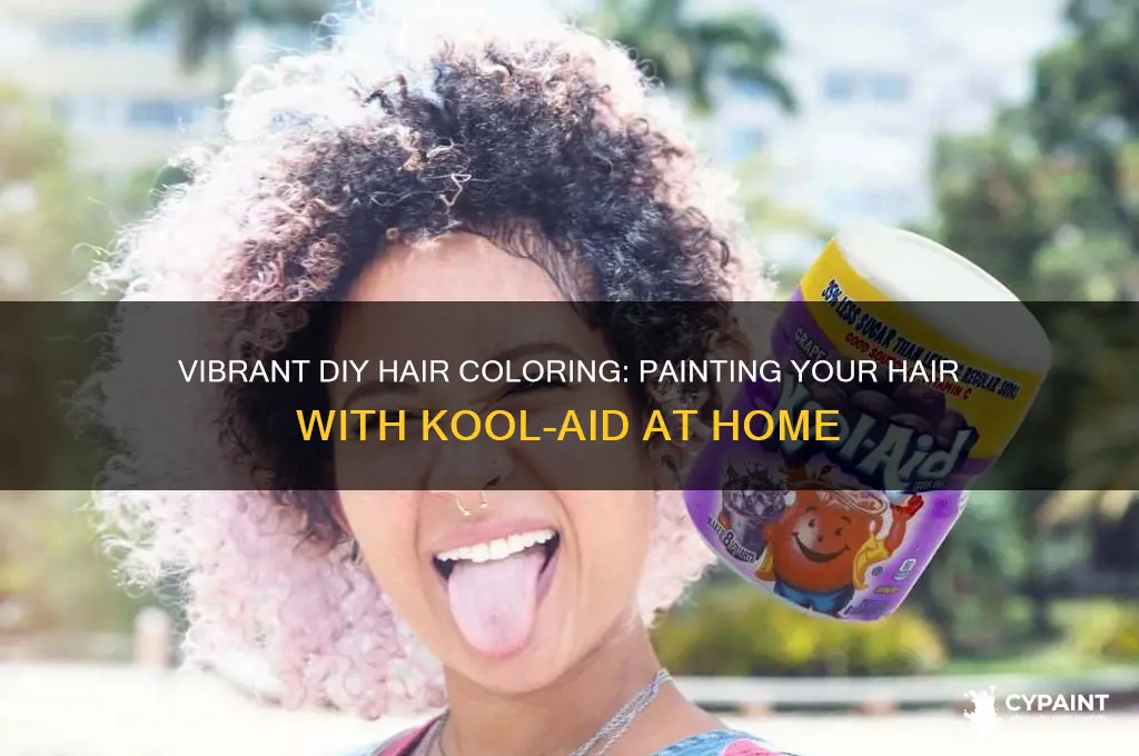 Vibrant Diy Hair Coloring: Painting Your Hair With Kool-Aid At Home ...