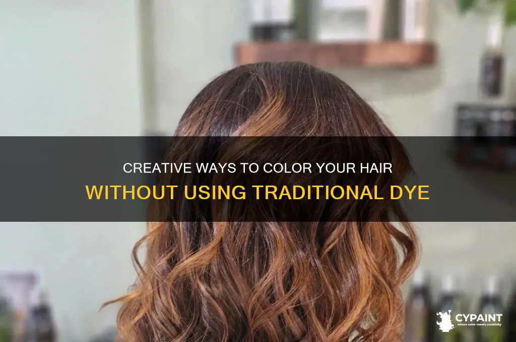 Creative Ways To Color Your Hair Without Using Traditional Dye | CyPaint