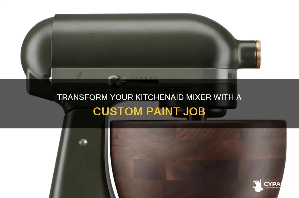 Transform Your Kitchenaid Mixer With A Custom Paint Job | CyPaint