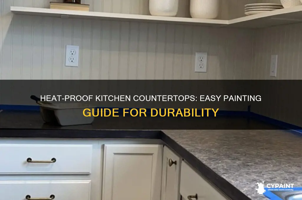 Heat-Proof Kitchen Countertops: Easy Painting Guide For Durability ...
