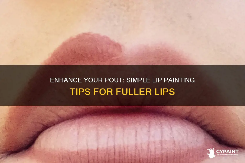 Enhance Your Pout: Simple Lip Painting Tips For Fuller Lips | CyPaint