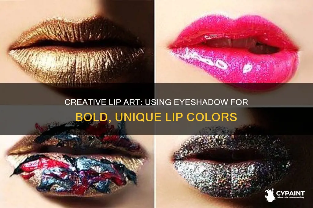 Creative Lip Art: Using Eyeshadow For Bold, Unique Lip Colors | CyPaint