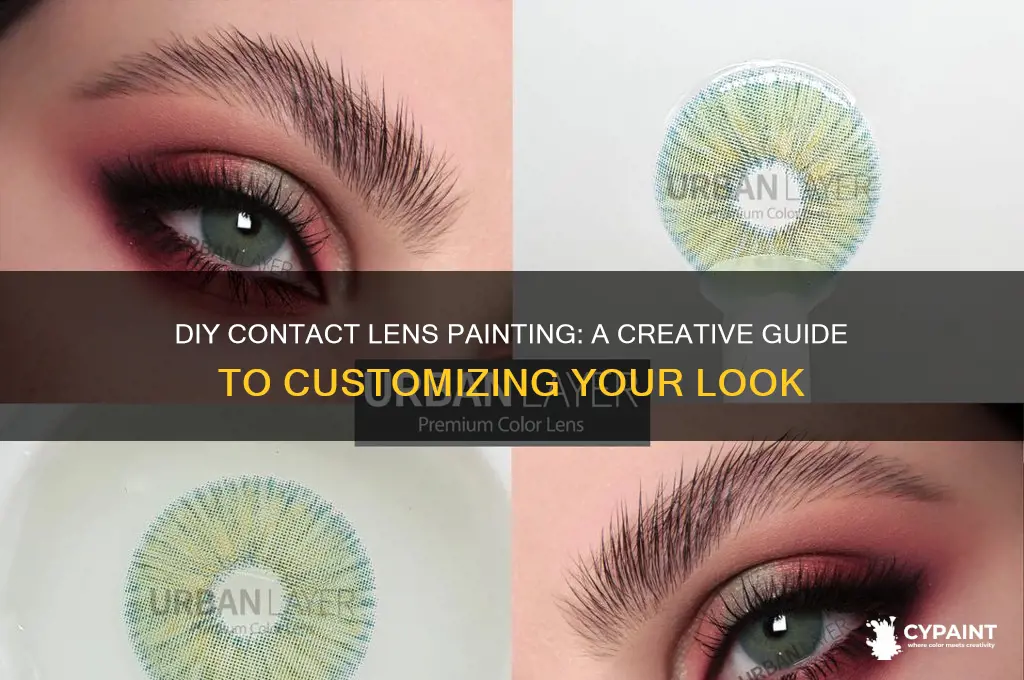 Diy Contact Lens Painting: A Creative Guide To Customizing Your Look ...