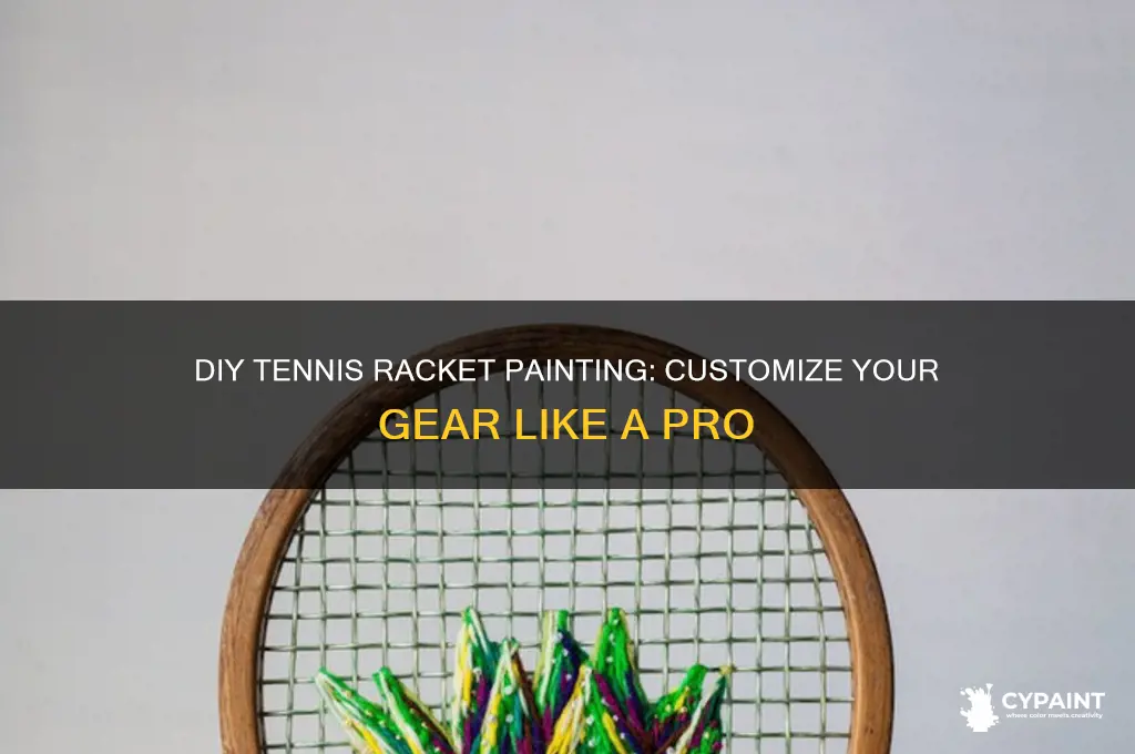 Diy Tennis Racket Painting: Customize Your Gear Like A Pro | CyPaint