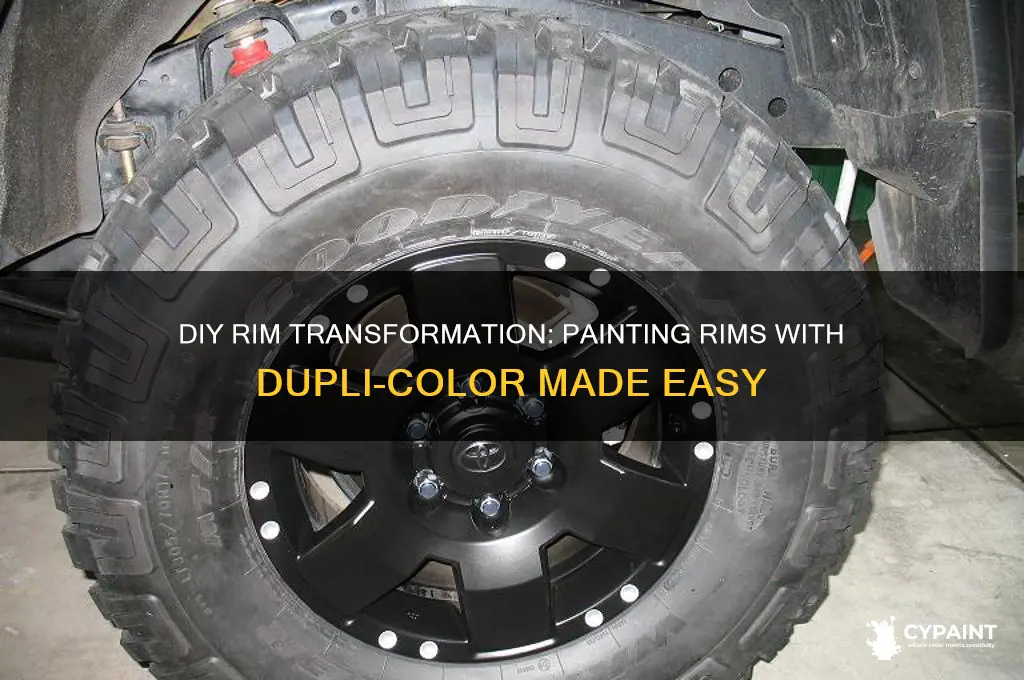 Diy Rim Transformation: Painting Rims With Dupli-Color Made Easy | CyPaint