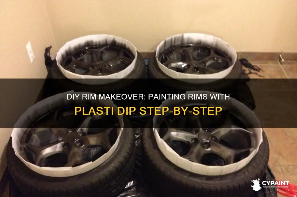 Diy Rim Makeover: Painting Rims With Plasti Dip Step-By-Step | CyPaint