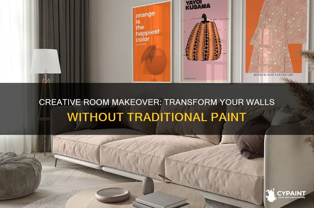 Creative Room Makeover: Transform Your Walls Without Traditional Paint ...