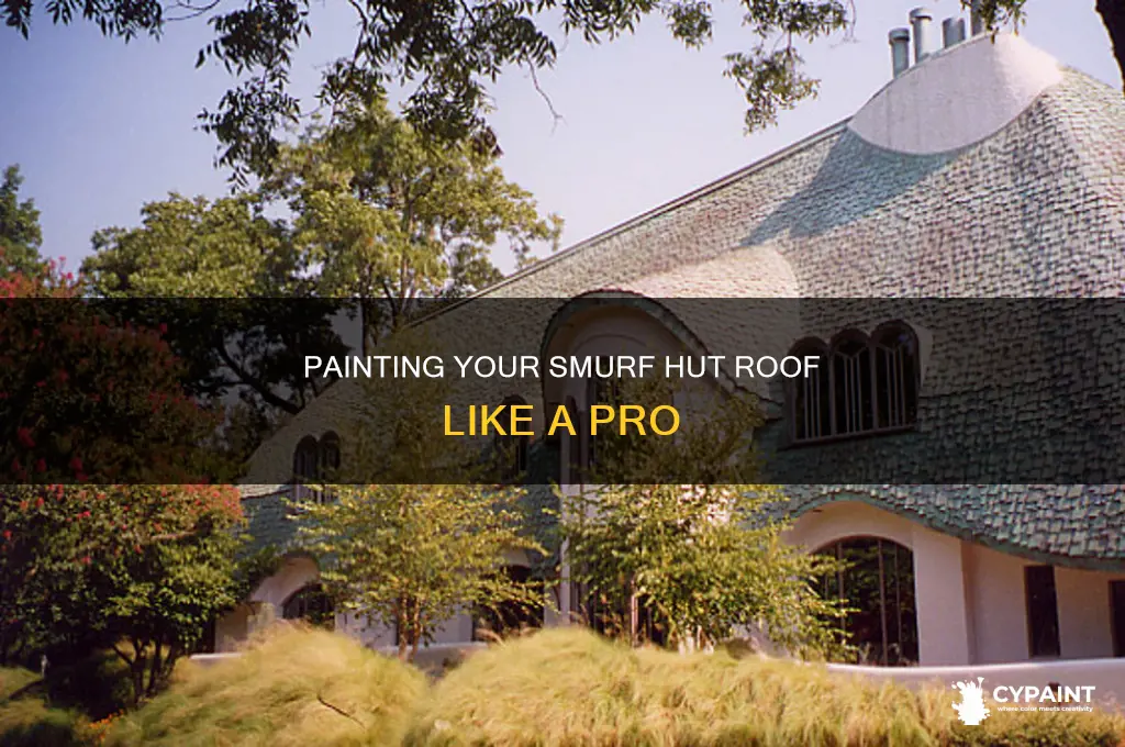 Painting Your Smurf Hut Roof Like A Pro | CyPaint
