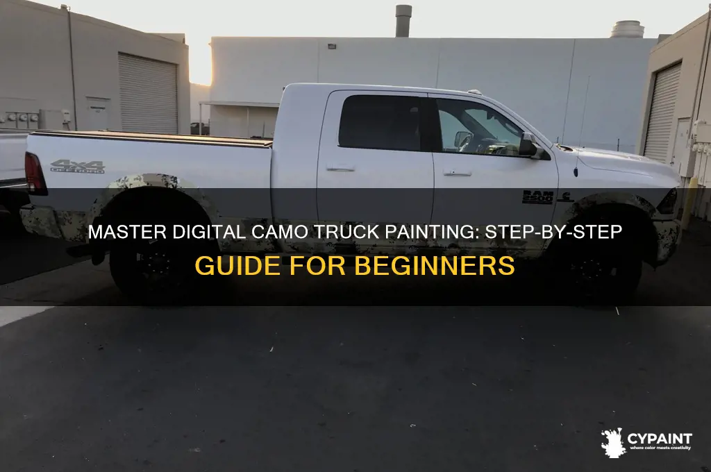 Master Digital Camo Truck Painting: Step-By-Step Guide For Beginners ...