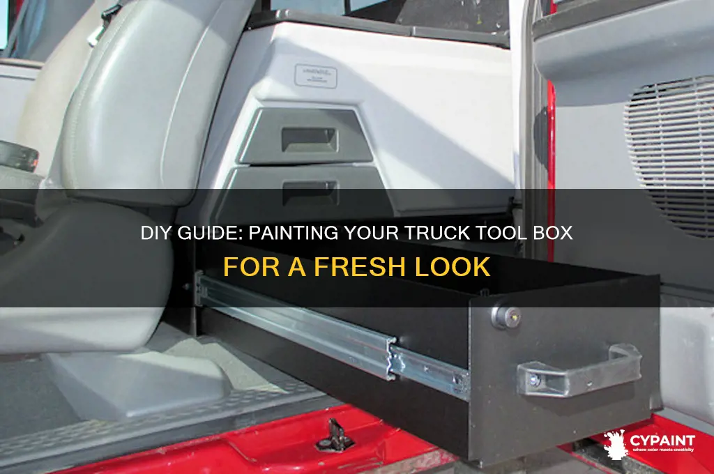 Diy Guide: Painting Your Truck Tool Box For A Fresh Look | CyPaint