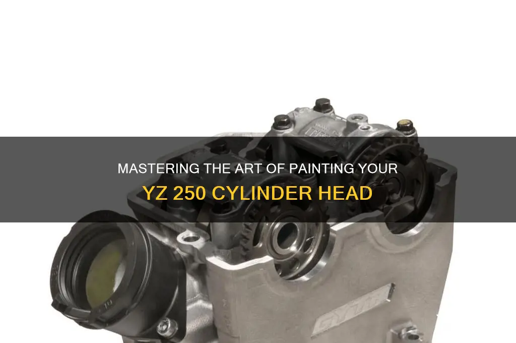 Mastering The Art Of Painting Your Yz 250 Cylinder Head | CyPaint