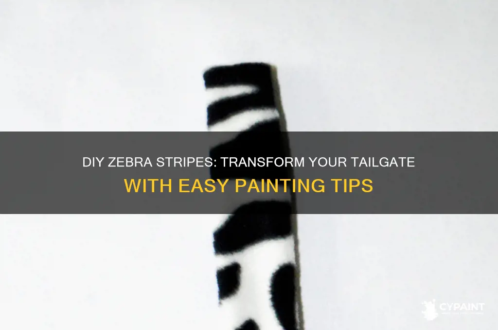 Diy Zebra Stripes: Transform Your Tailgate With Easy Painting Tips ...