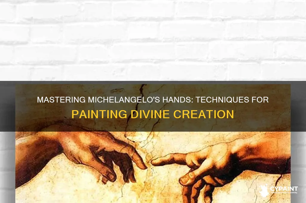 Mastering Michelangelo's Hands: Techniques For Painting Divine Creation ...