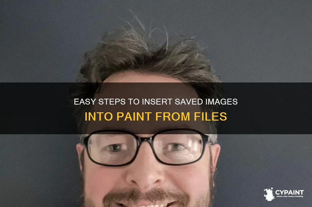 Easy Steps To Insert Saved Images Into Paint From Files | CyPaint