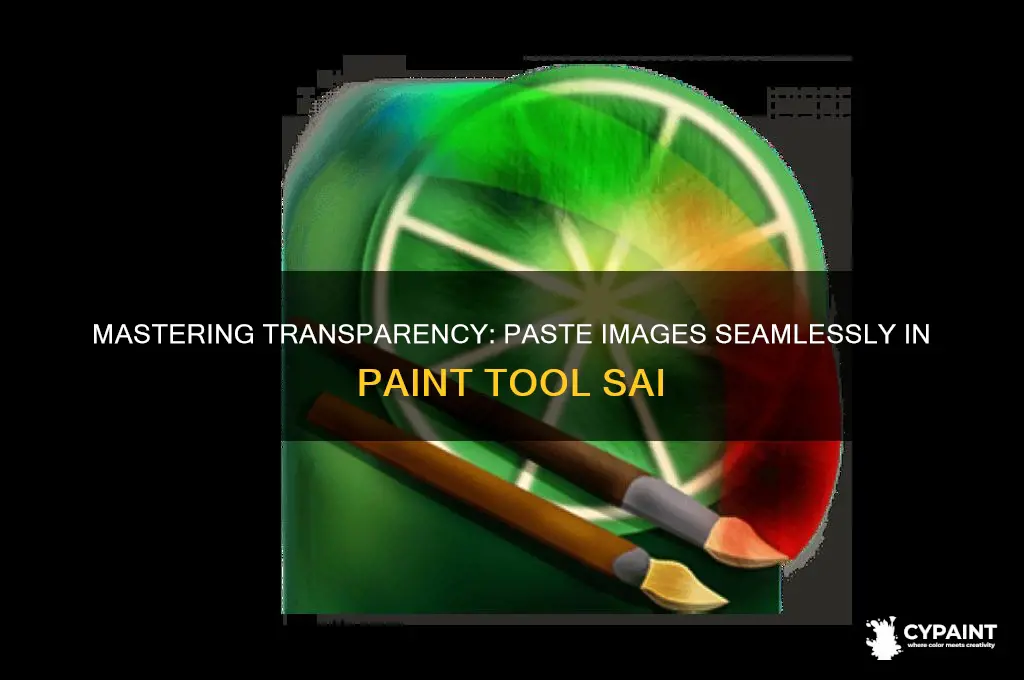 Mastering Transparency: Paste Images Seamlessly In Paint Tool Sai | CyPaint