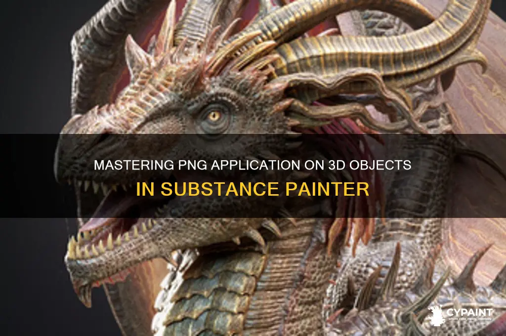 Mastering Png Application On 3D Objects In Substance Painter | CyPaint