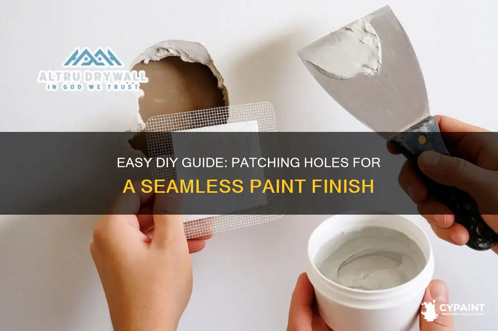 Easy Diy Guide: Patching Holes For A Seamless Paint Finish | CyPaint