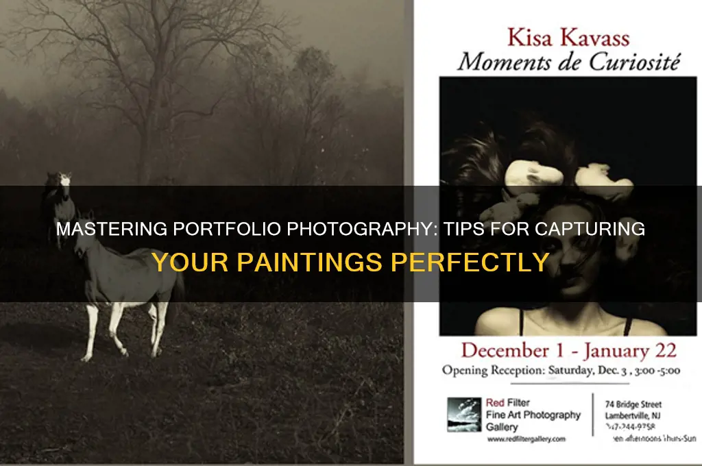 Mastering Portfolio Photography: Tips For Capturing Your Paintings ...