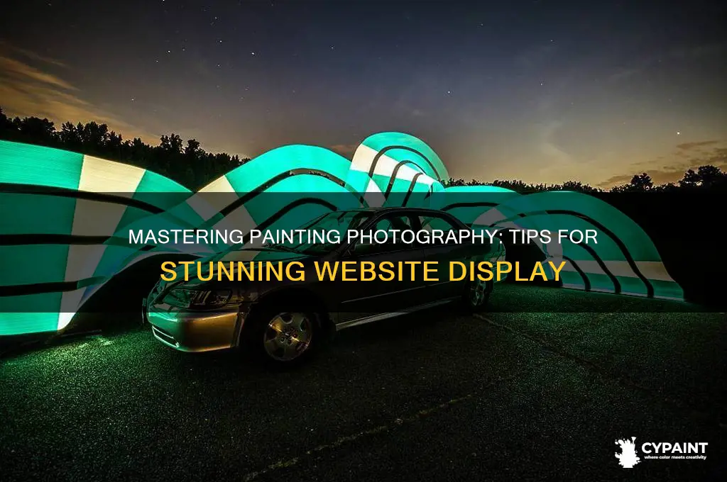 Mastering Painting Photography: Tips For Stunning Website Display | CyPaint