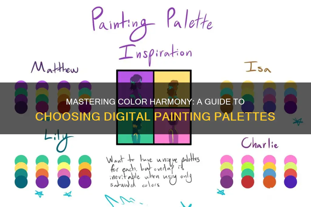 Mastering Color Harmony: A Guide To Choosing Digital Painting Palettes ...