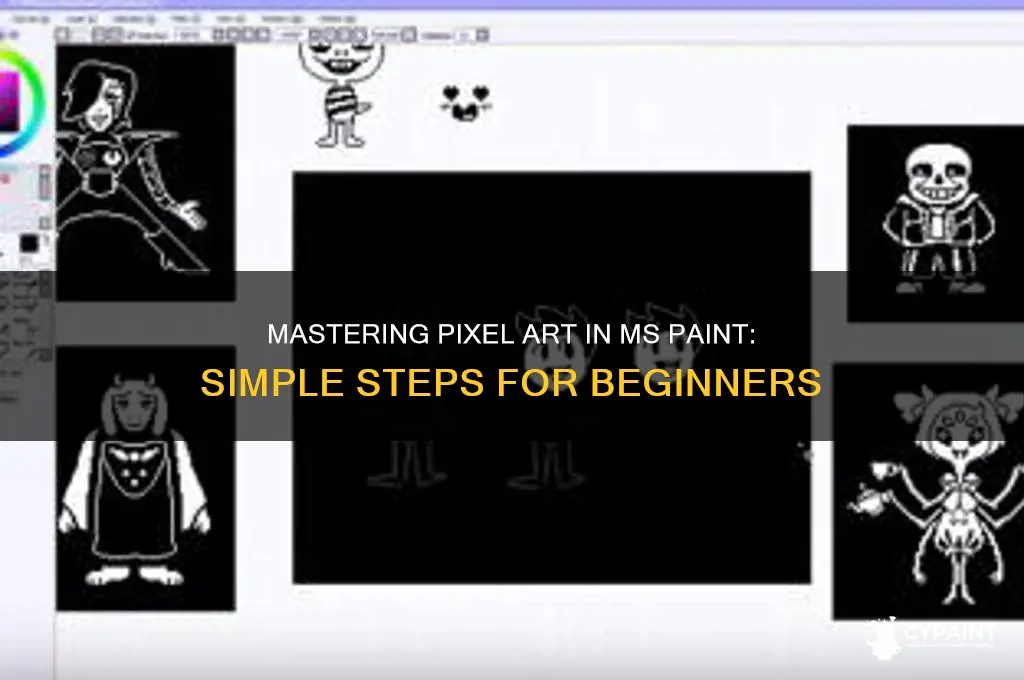Mastering Pixel Art In Ms Paint: Simple Steps For Beginners | CyPaint