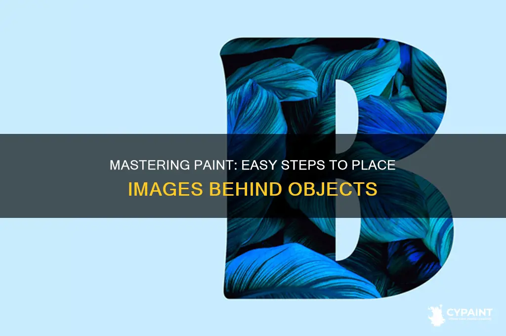 Mastering Paint: Easy Steps To Place Images Behind Objects | CyPaint