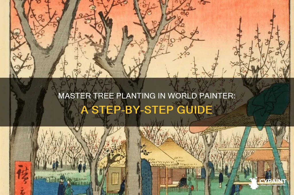 Master Tree Planting In World Painter: A Step-By-Step Guide | CyPaint