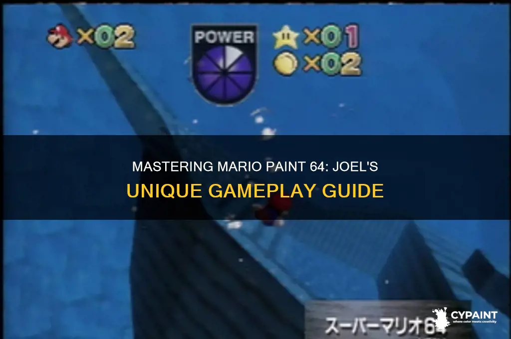 Mastering Mario Paint 64: Joel's Unique Gameplay Guide | CyPaint