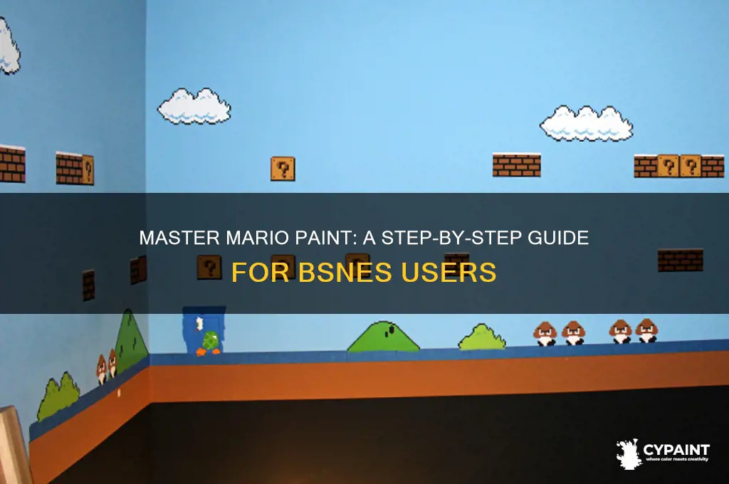 Master Mario Paint: A Step-By-Step Guide For Bsnes Users | CyPaint