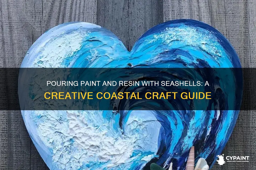 Pouring Paint And Resin With Seashells: A Creative Coastal Craft Guide ...
