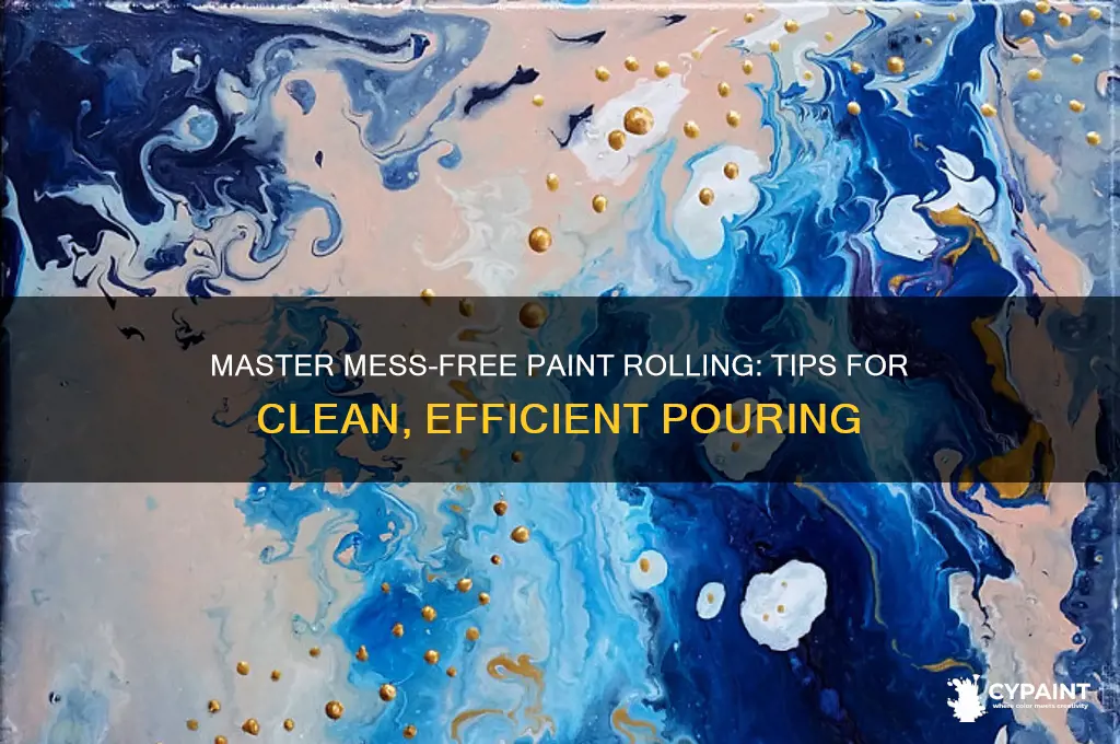 Master Mess-Free Paint Rolling: Tips For Clean, Efficient Pouring | CyPaint