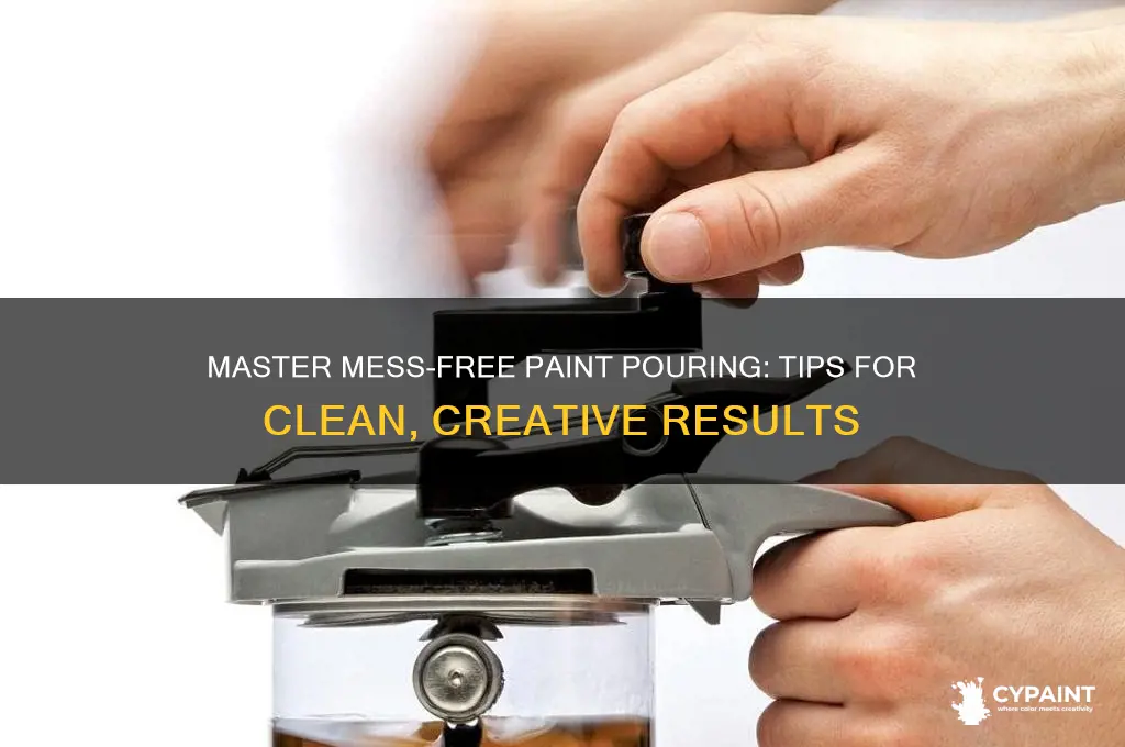 Master Mess-Free Paint Pouring: Tips For Clean, Creative Results | CyPaint
