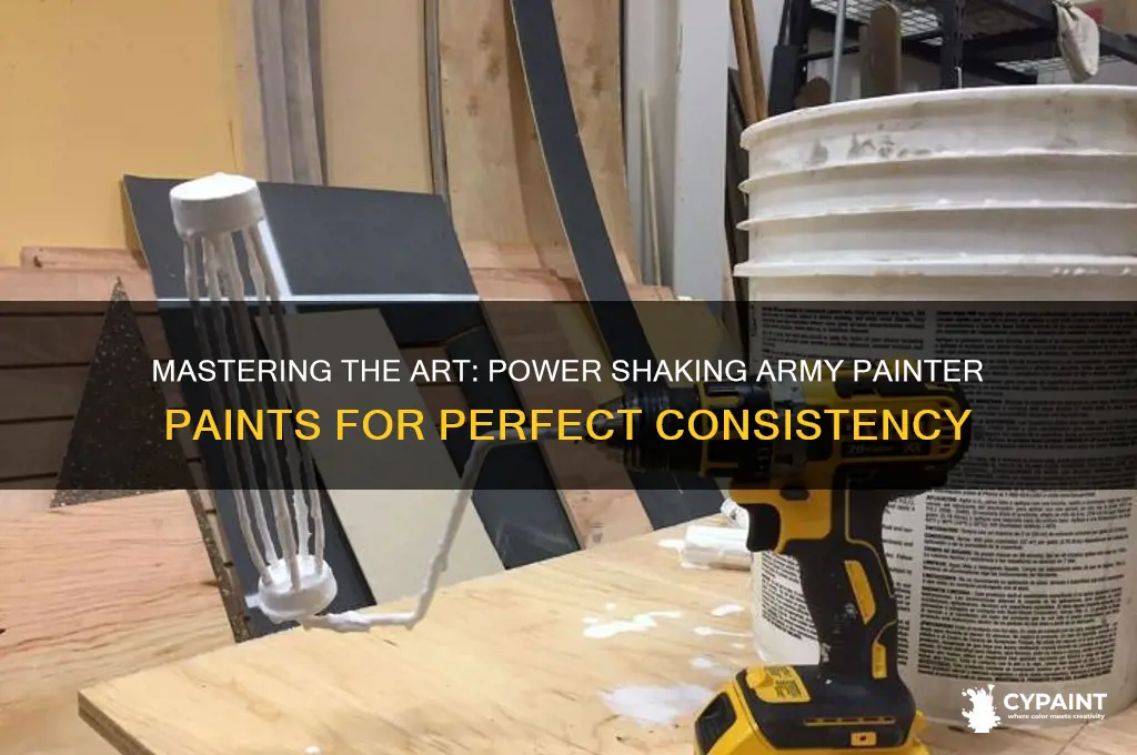 Mastering The Art: Power Shaking Army Painter Paints For Perfect ...