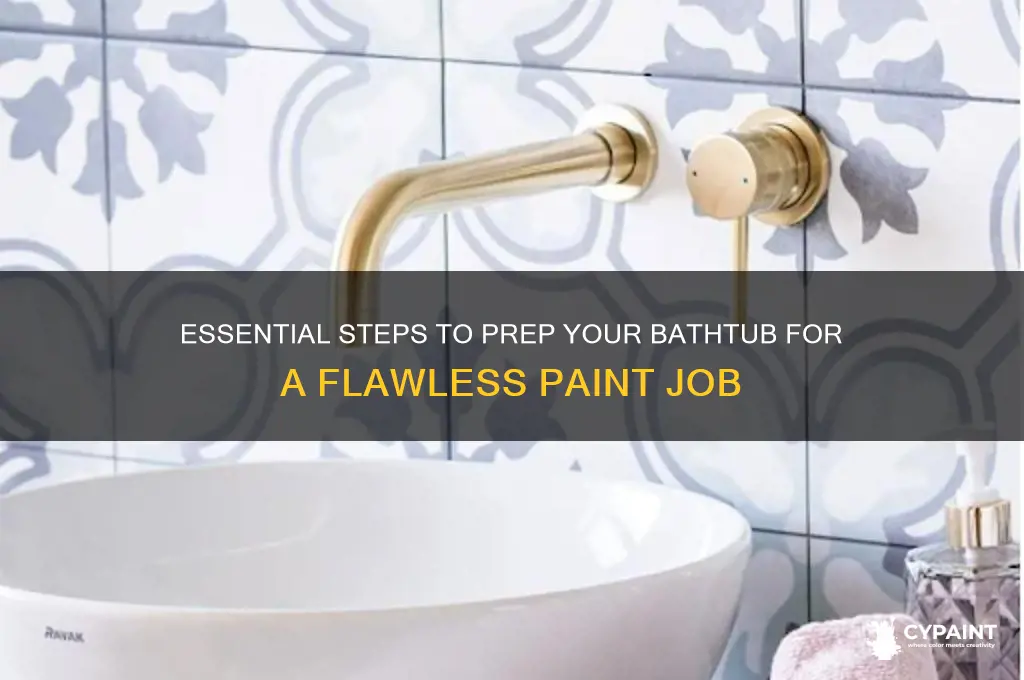 Essential Steps To Prep Your Bathtub For A Flawless Paint Job | CyPaint