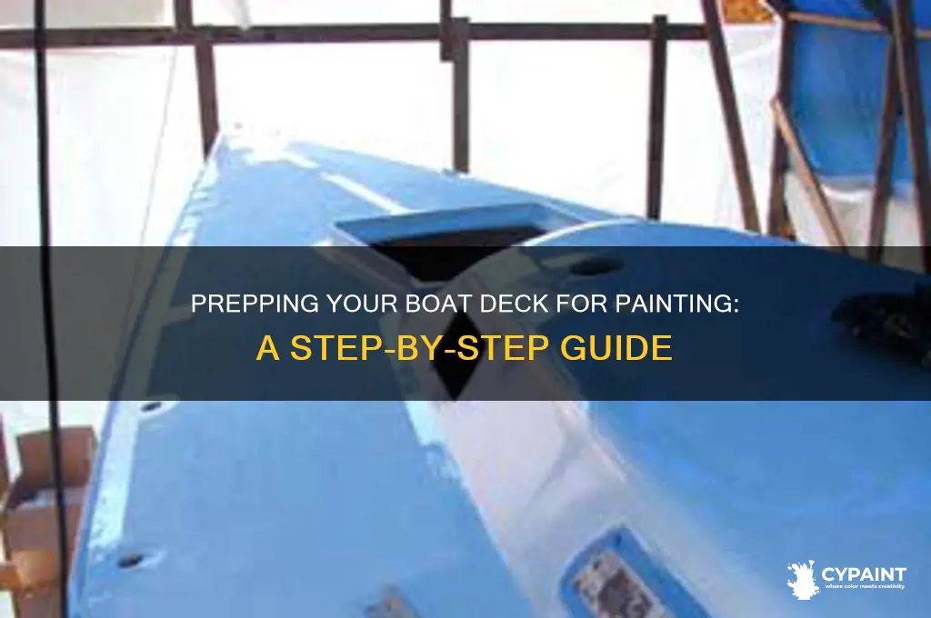 Prepping Your Boat Deck For Painting: A Step-By-Step Guide | CyPaint
