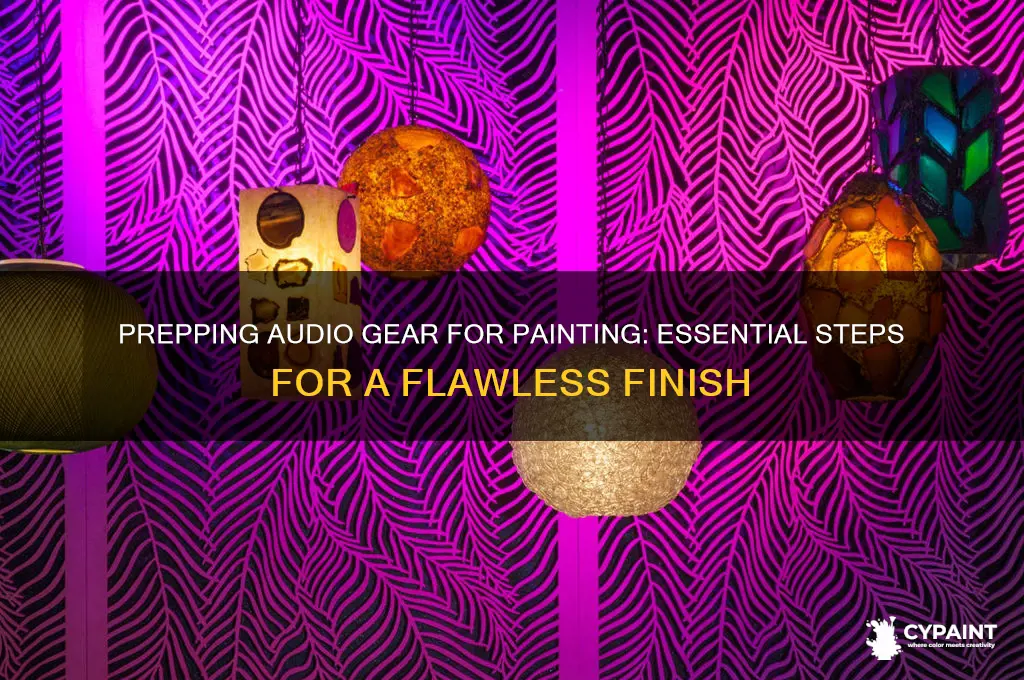Prepping Audio Gear For Painting: Essential Steps For A Flawless Finish ...