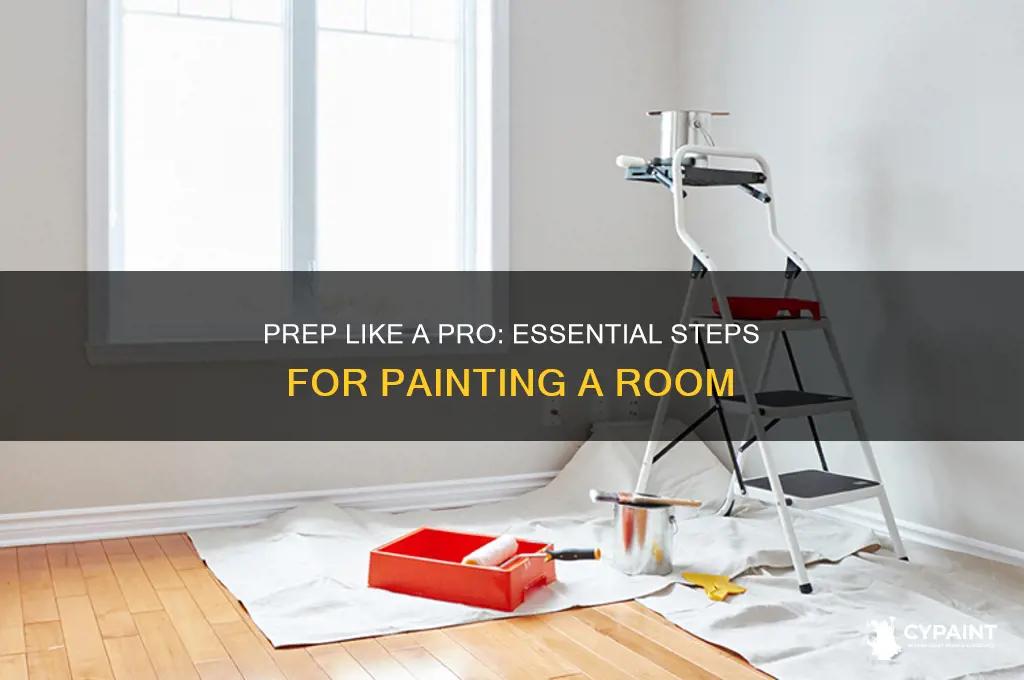 Prep Like A Pro: Essential Steps For Painting A Room | CyPaint