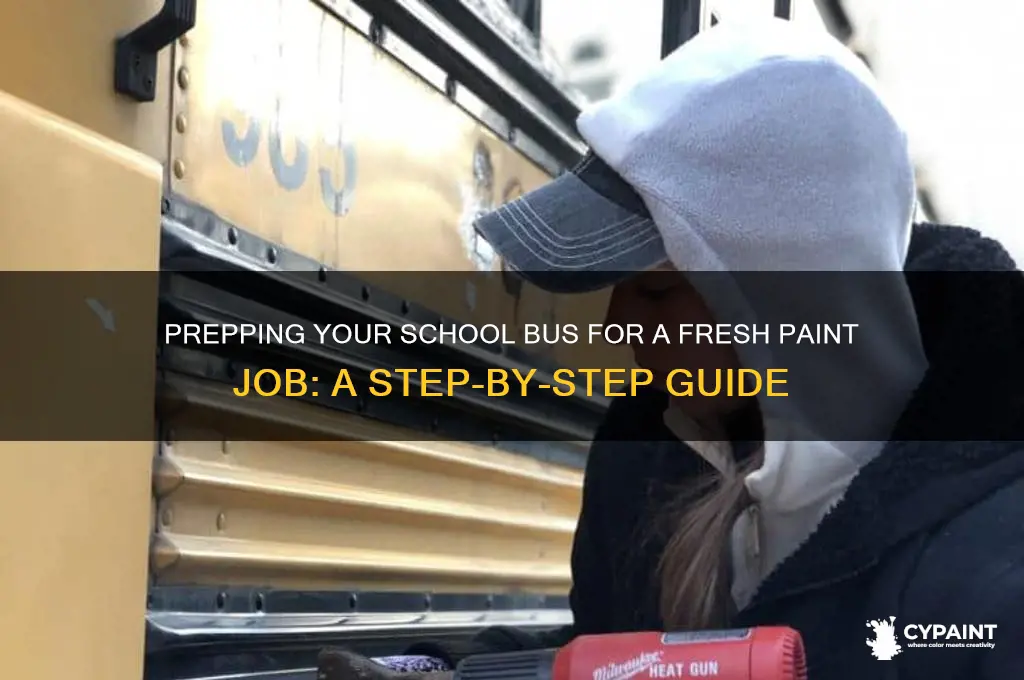 Prepping Your School Bus For A Fresh Paint Job: A Step-By-Step Guide ...