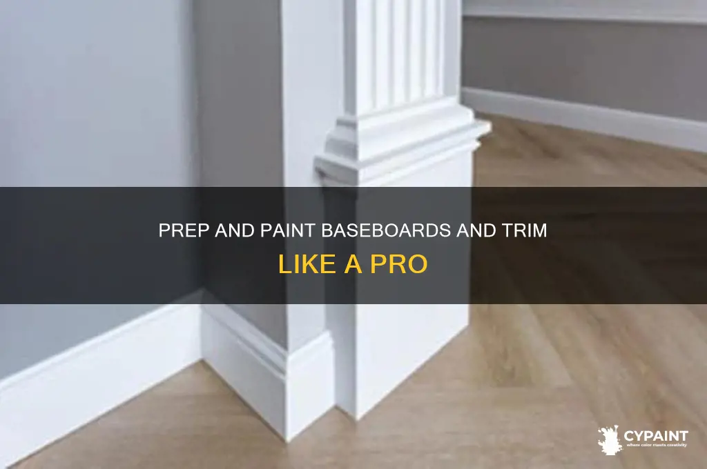 Prep And Paint Baseboards And Trim Like A Pro | CyPaint