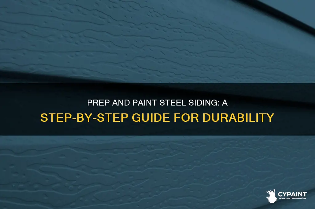 Prep And Paint Steel Siding: A Step-By-Step Guide For Durability | CyPaint