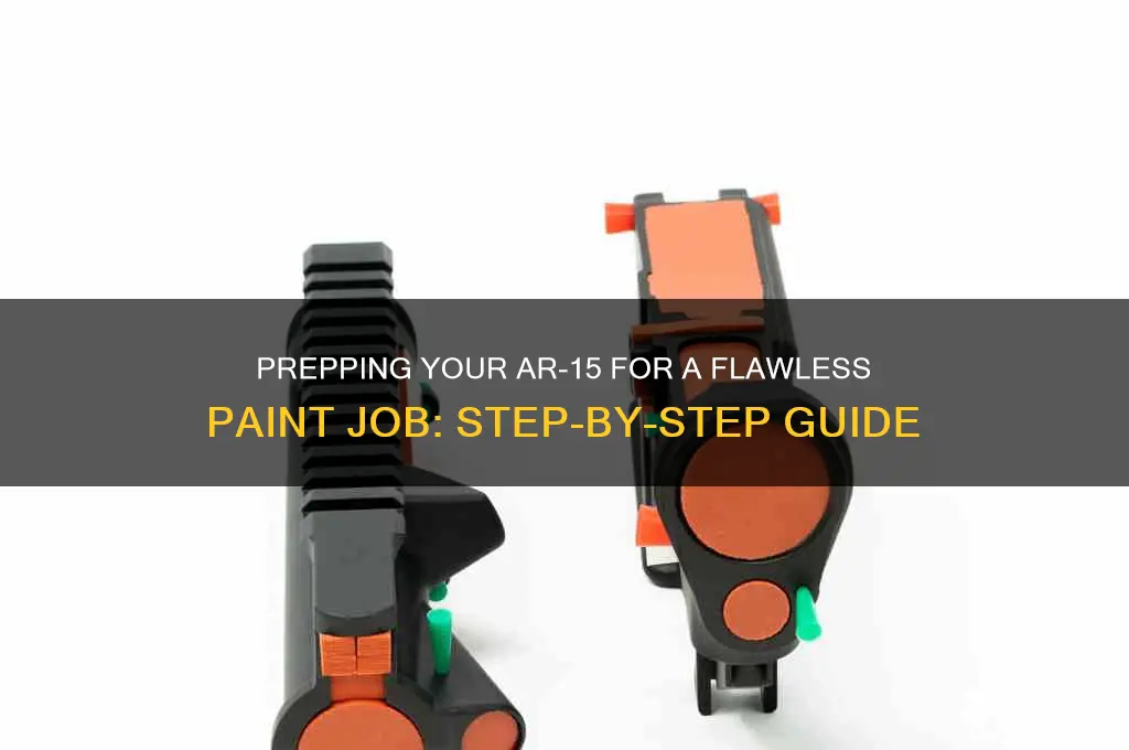 Prepping Your Ar-15 For A Flawless Paint Job: Step-By-Step Guide | CyPaint
