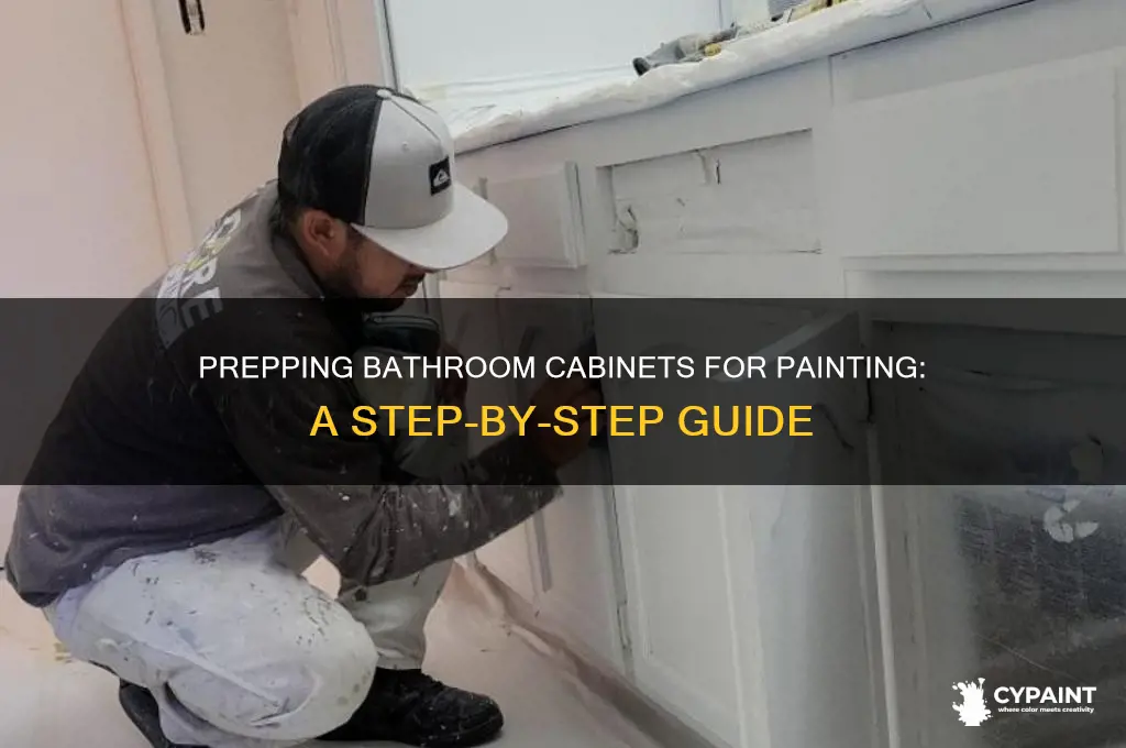 Prepping Bathroom Cabinets For Painting: A Step-By-Step Guide | CyPaint
